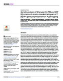 Genetic analysis of Ghanaian G1P[8] and G9P [8] rotavirus A strains ...